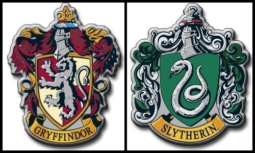 Harry Potter House Logos Gryffindor Hogwarts House Pins — The Noble